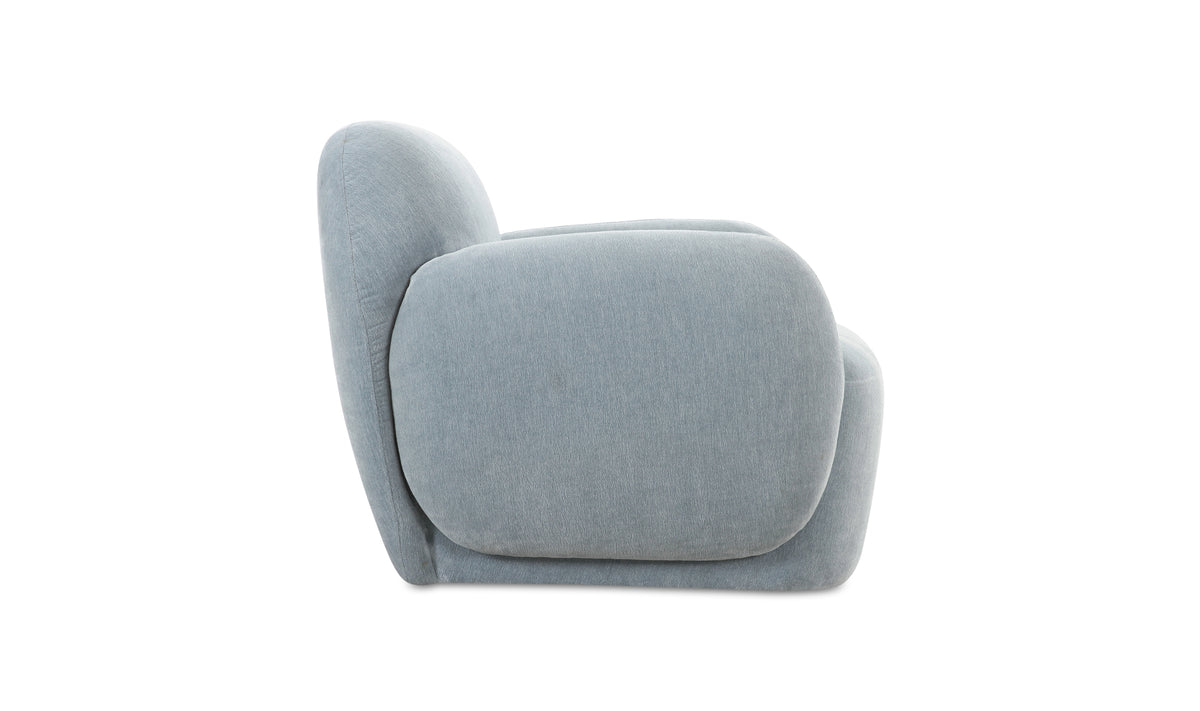 Hazel Lounge Chair Light Blue – LIVING.KY