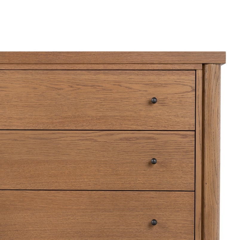 Roark 6 Drawer Dresser - Amber Oak Veneer – LIVING.KY