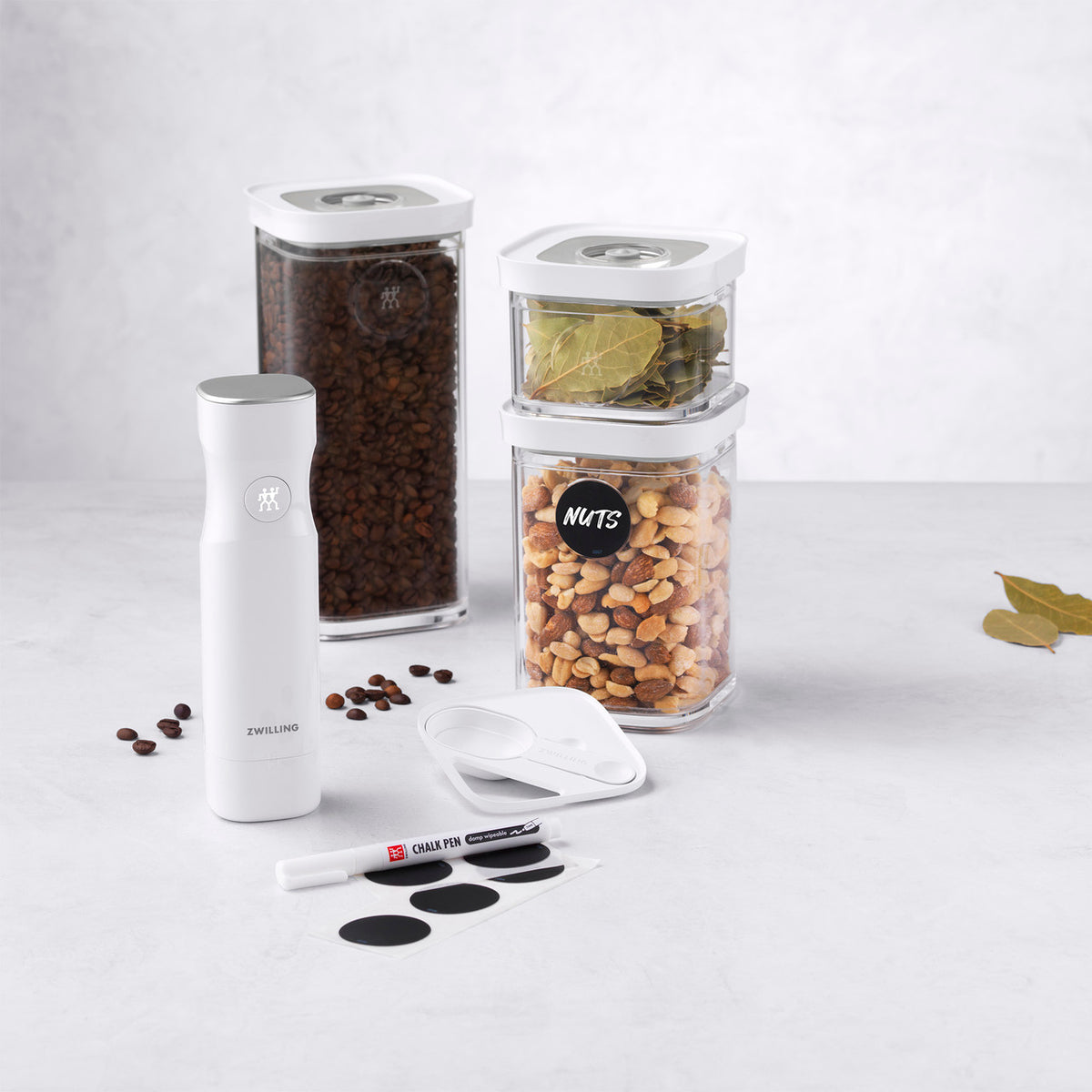 Fresh & Save Cube Box Starter Set, 6-pc, Plastic, Airtight Dry Food St ...