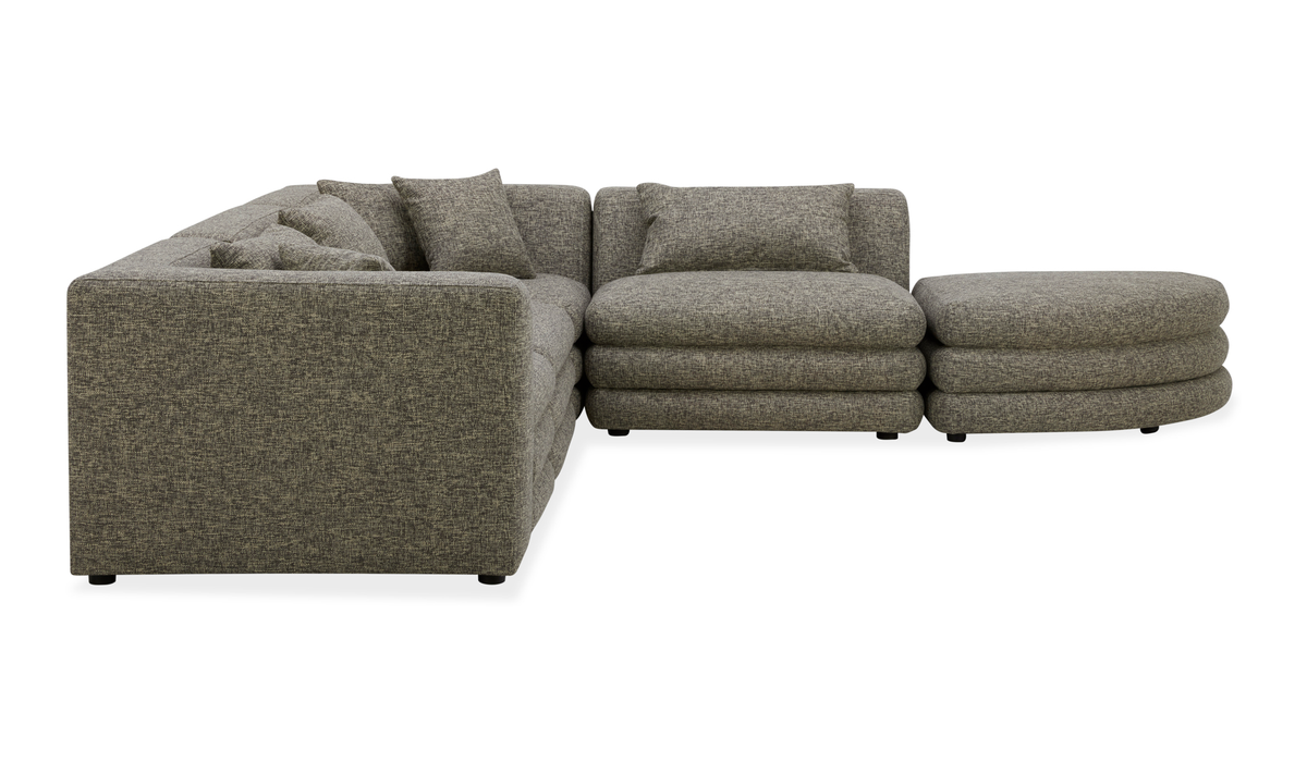 lowtide alcove modular sectional - stone tweed – LIVING.KY