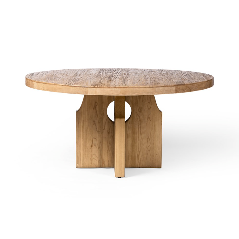 Allandale Round Dining Table - Natural Elm – LIVING.KY