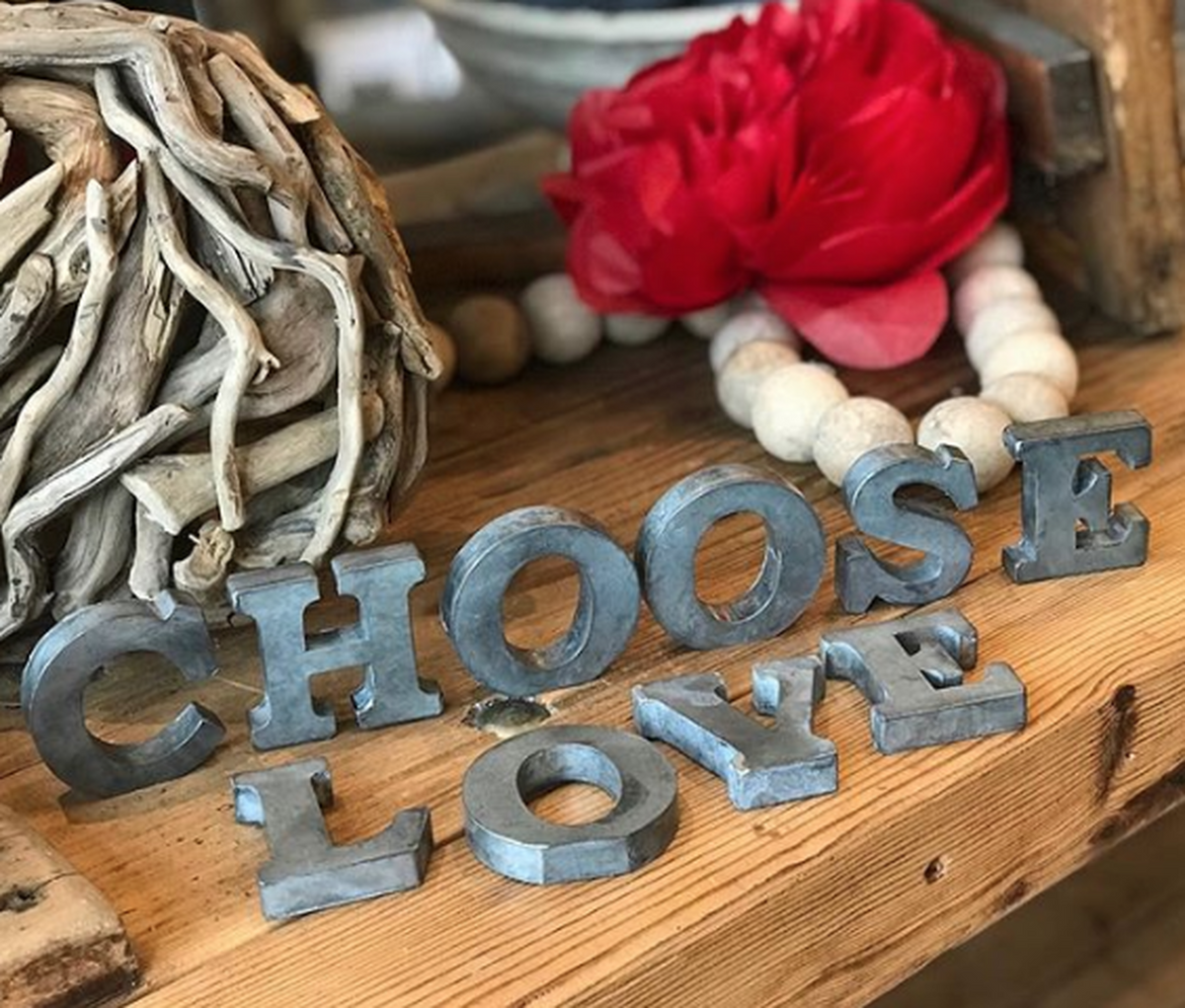 Alphabet Zinc Letters – LIVING.KY